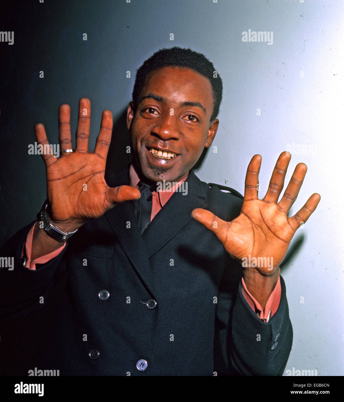 BOBBY HEBB (1938-2010) US R&B and Soul singer in 1966. Photo Tony Gale ...