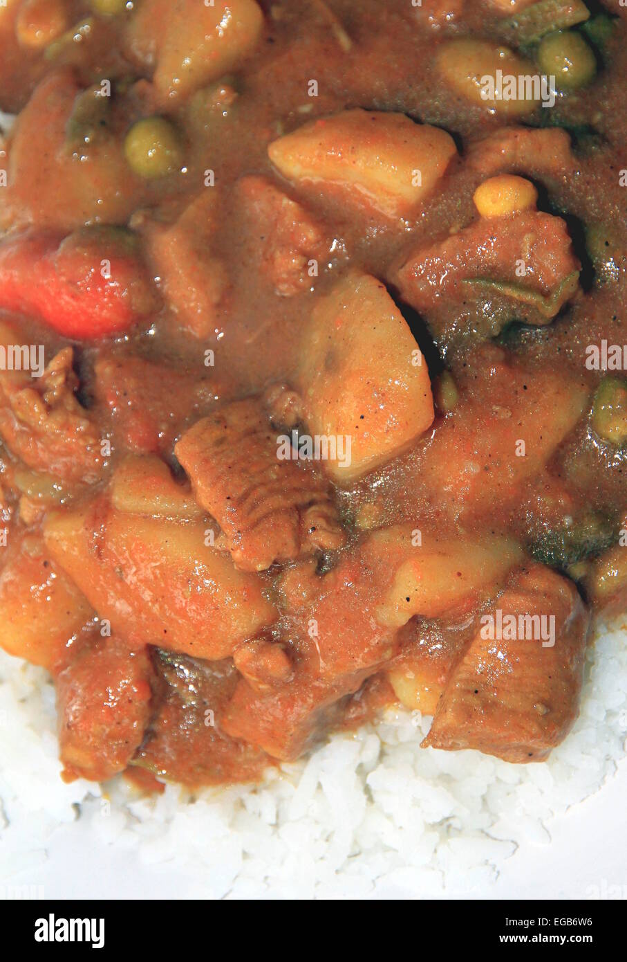 Chicken curry and rice hi-res stock photography and images - Alamy