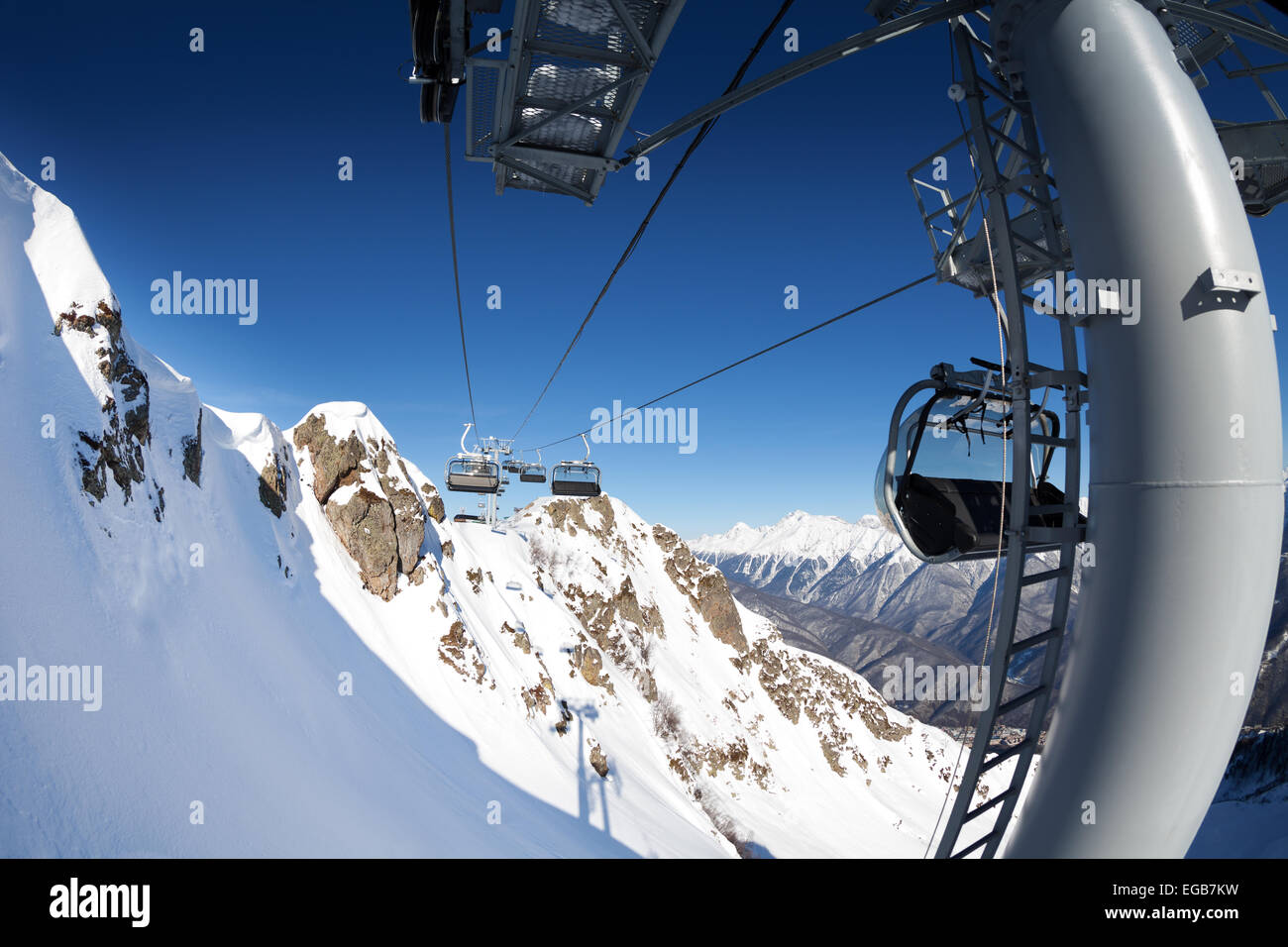 Sun valley ski chairlift hi-res stock photography and images - Alamy