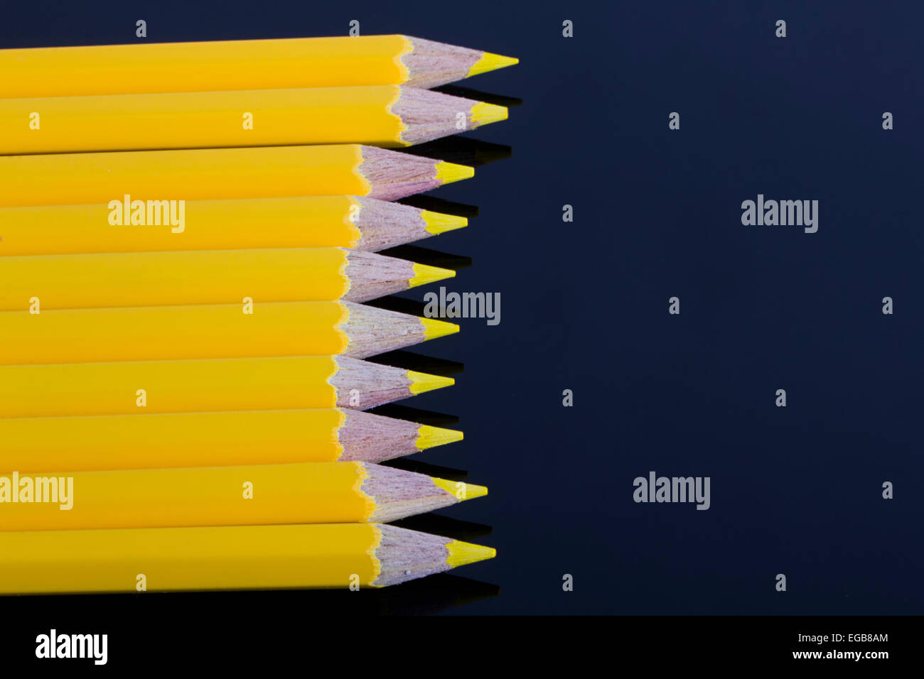 Pencil tip from above hi-res stock photography and images - Alamy