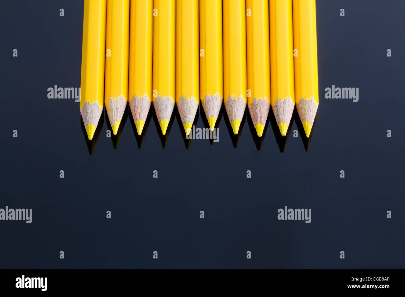Pencil tip from above hi-res stock photography and images - Alamy