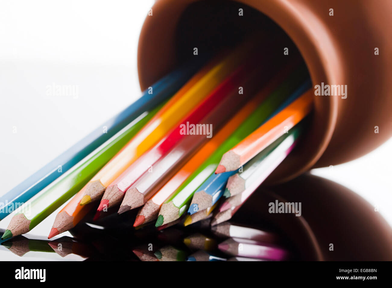 Pencils falling hi-res stock photography and images - Alamy