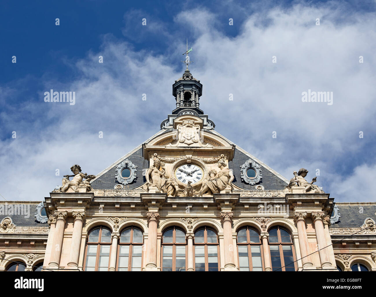 French architectural detail Stock Photo - Alamy