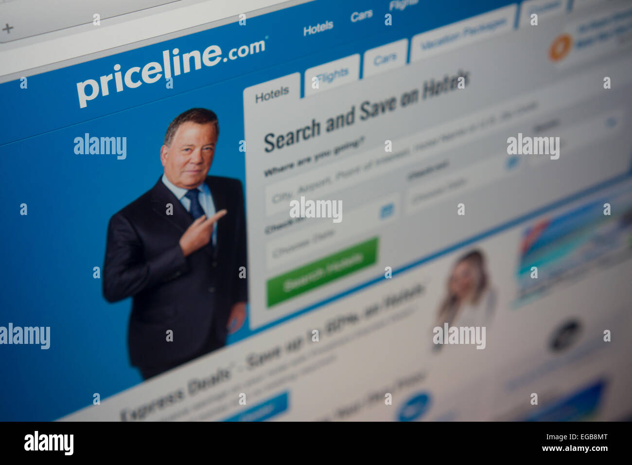 Priceline shatner hi-res stock photography and images - Alamy