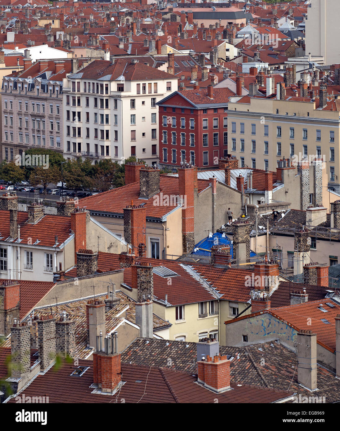 Downtown lyon hi-res stock photography and images - Alamy