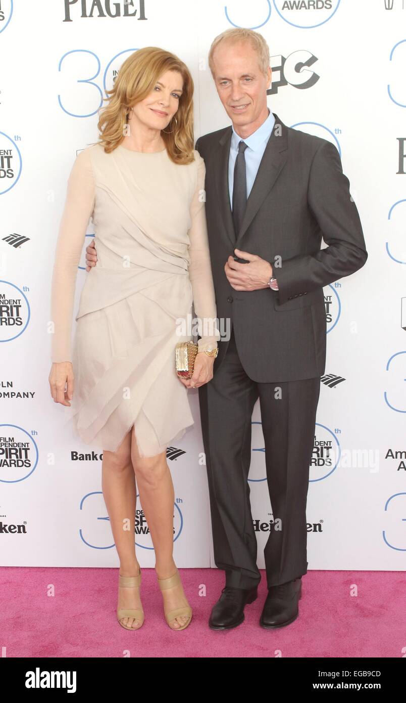 Santa Monica, California, USA. 21st Feb, 2015. Rene Russo, Dan Gilroy ...