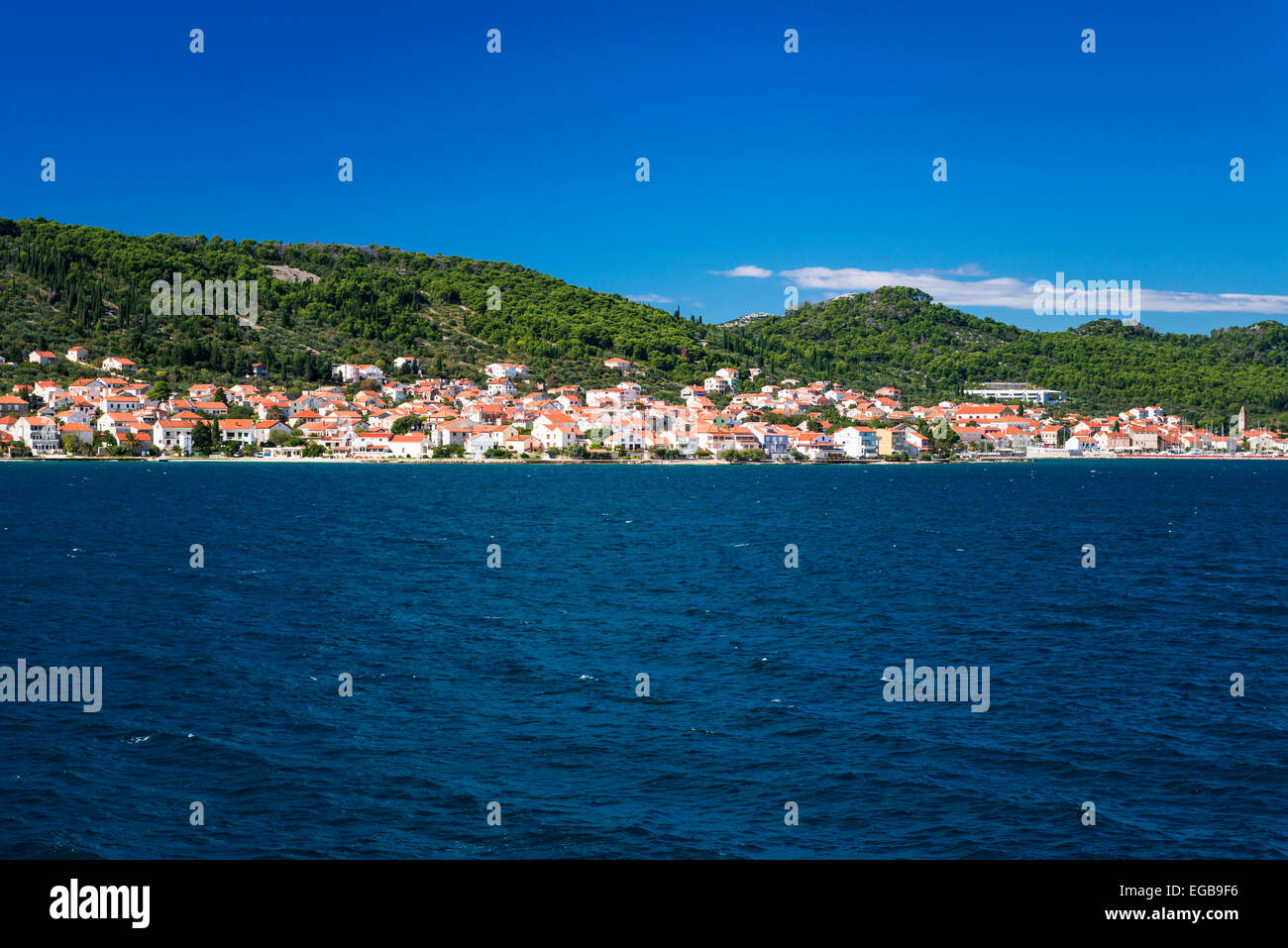 Town of Preko, Ugljan Island, Dalmatian Coast, Croatia Stock Photo - Alamy