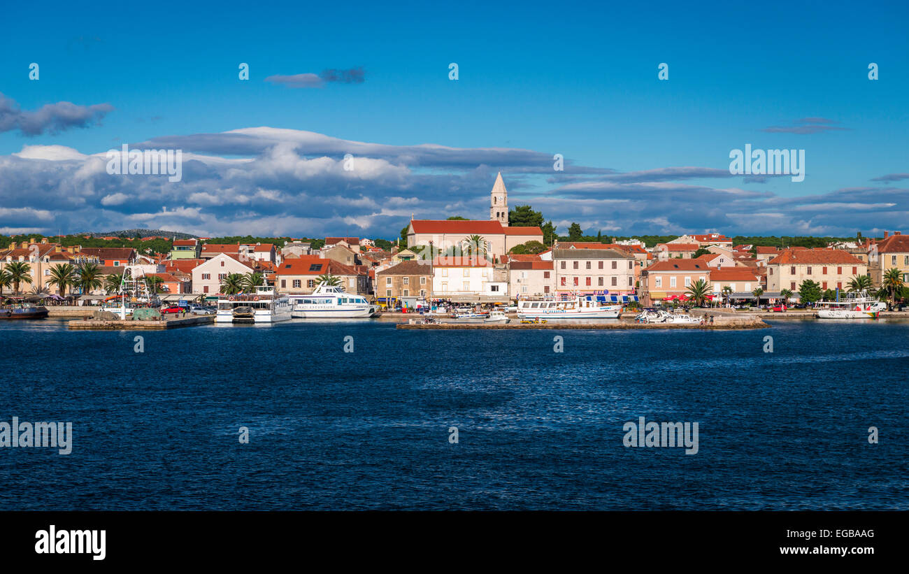 Port town of Biograd na Moru, Dalmatian Coast, Croatia Stock Photo - Alamy