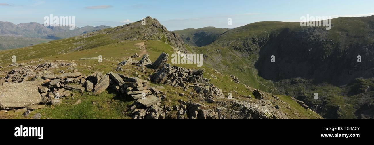 Dow Crag Summer Stock Photo - Alamy