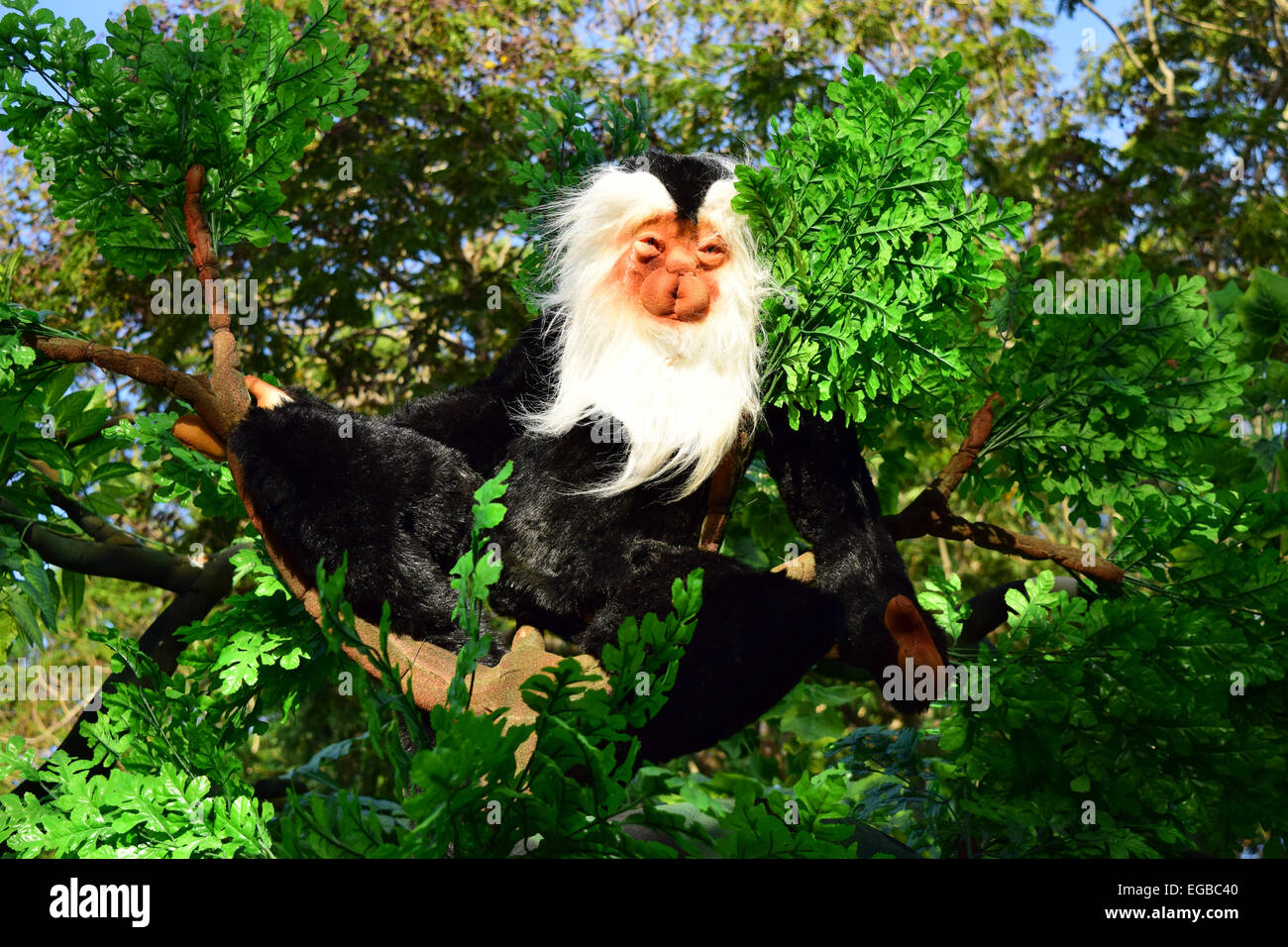 Thermocol Polystyrene Monkey Figure during Onam Festival procession ...