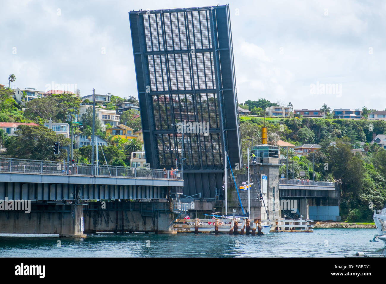 Spit bridge raising raised hi-res stock photography and images - Alamy