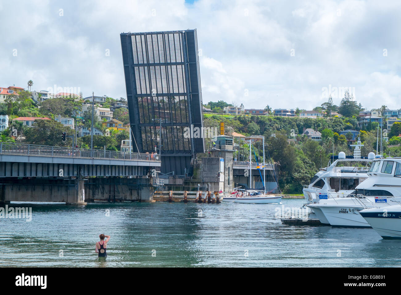 Spit Bridge 82 Spit Bridge Sydney Stock Photos, High Res Pictures, And