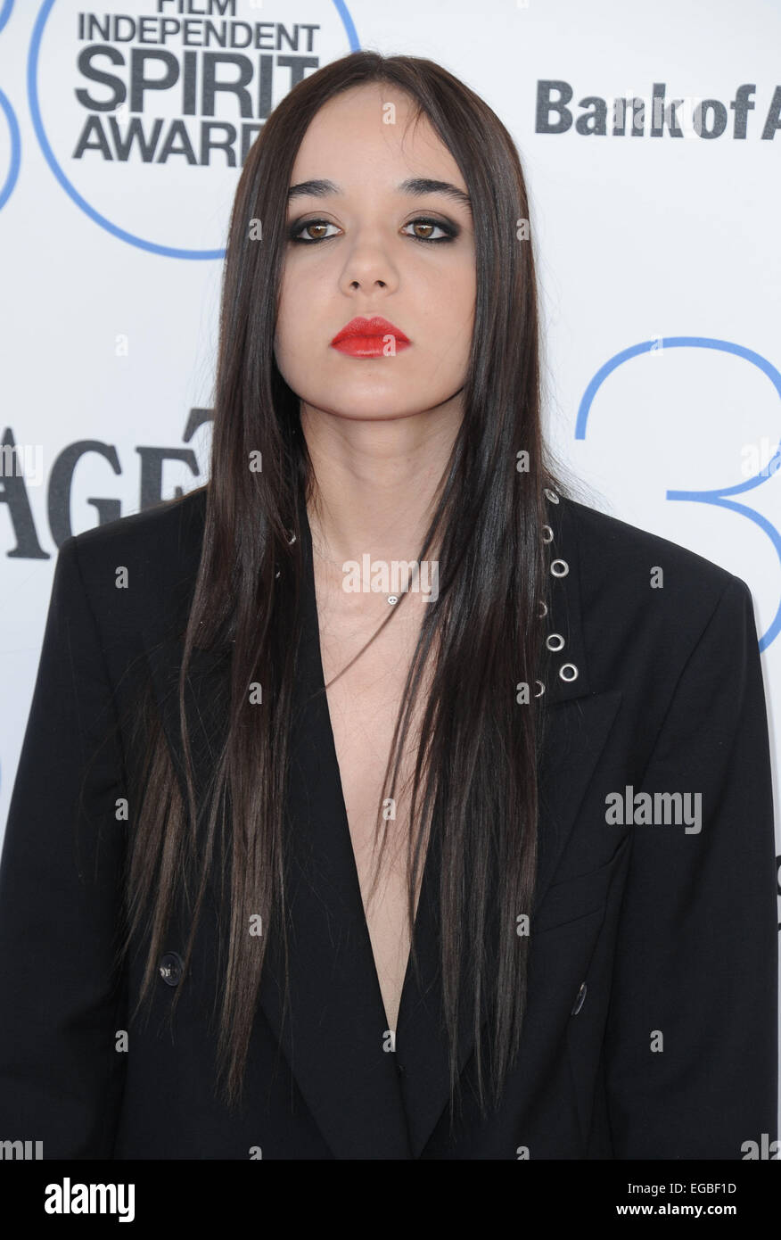 Santa Monica, California, USA. 21st Feb, 2015. LORELEI LINKLATER ...