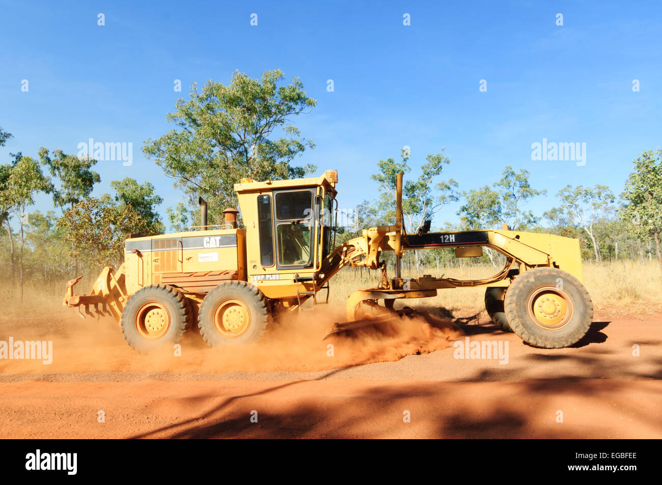 Grader road hi-res stock photography and images - Alamy