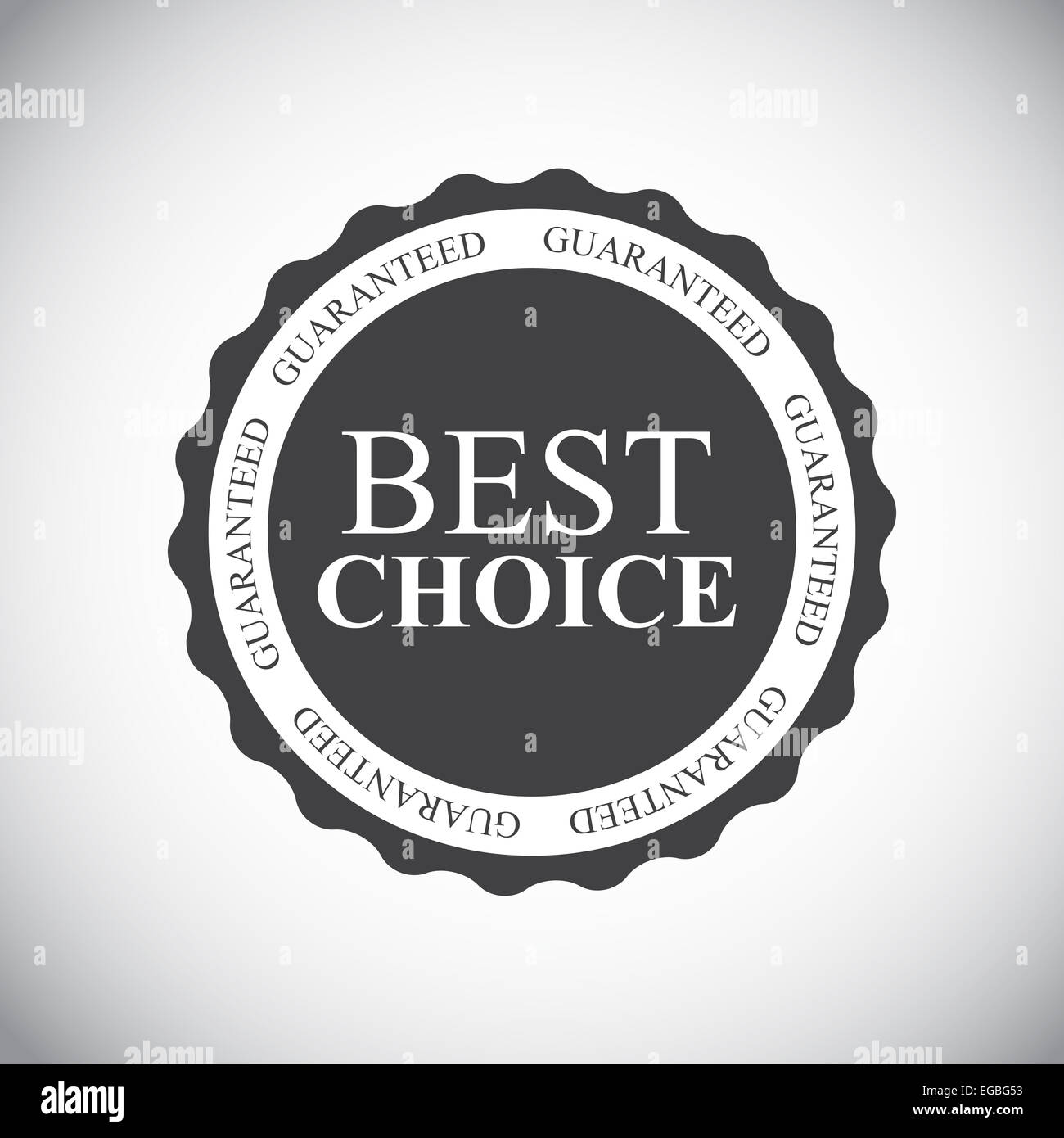 Best Choice Label Vector Illustration Stock Photo - Alamy