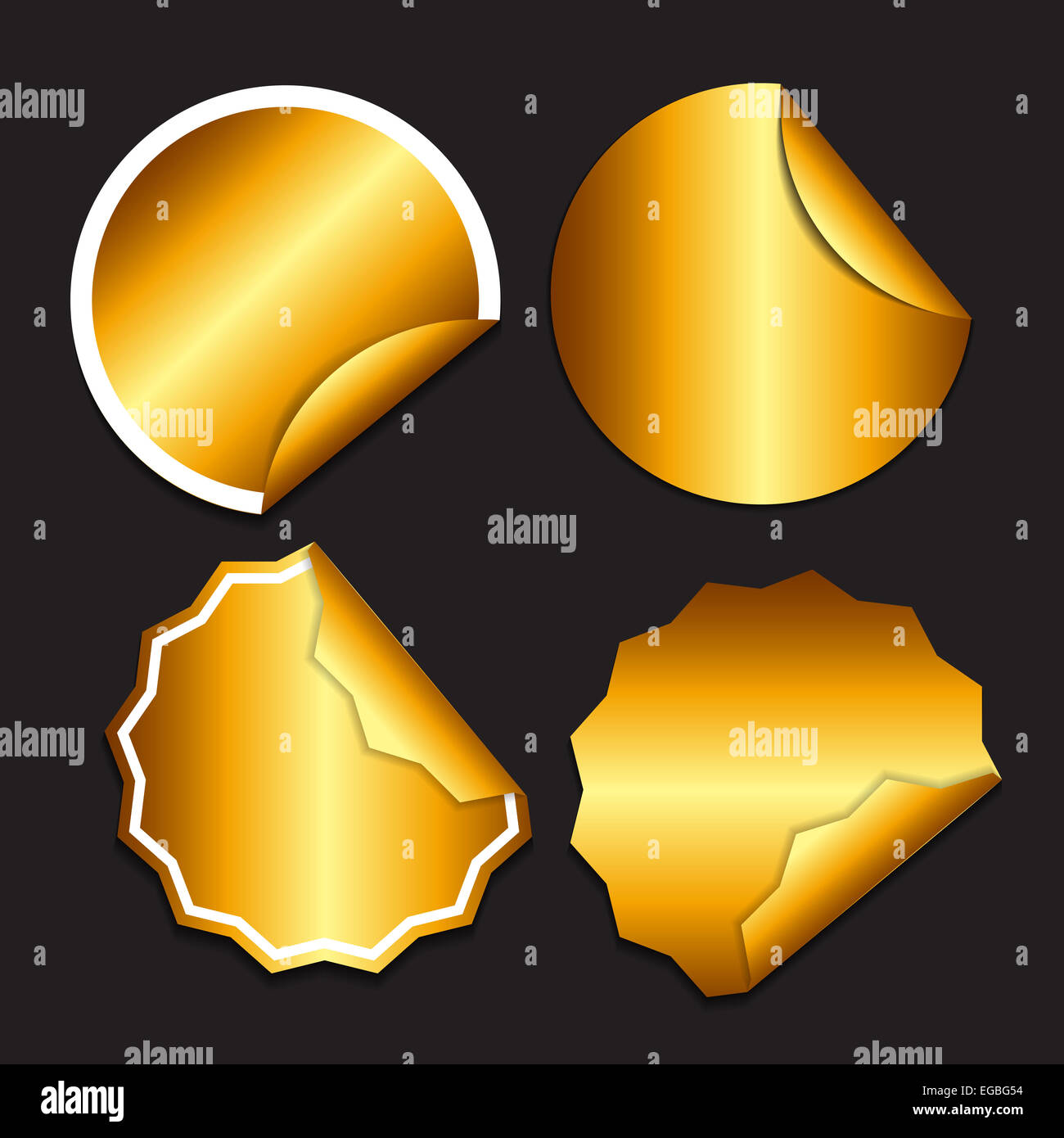 Sale Sticker, Banner Template Set Vector Illustration Stock Photo - Alamy