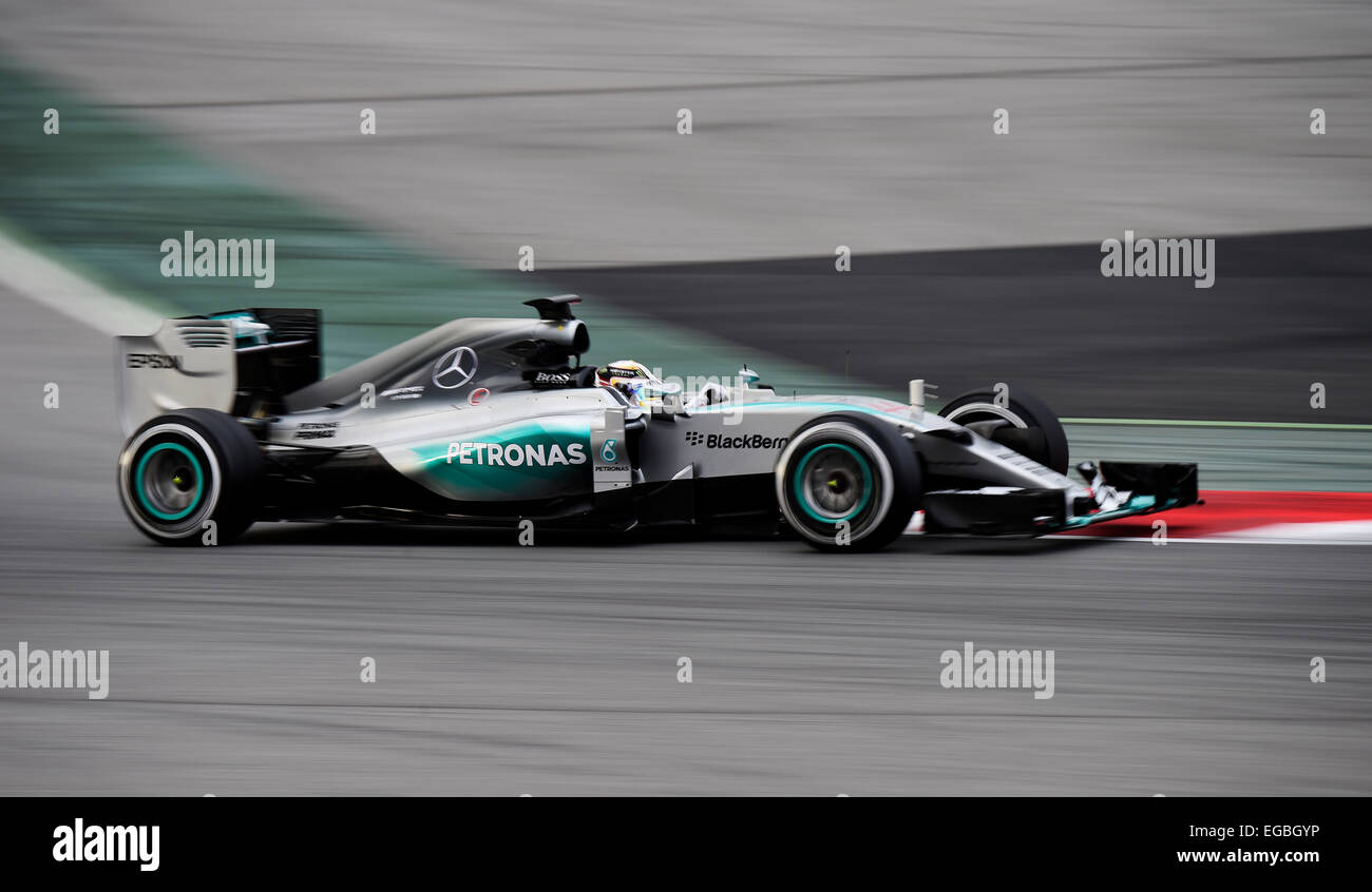 Circuit de Catalunya racetrack, Montmelo near Barcelona, Spain. 21st ...