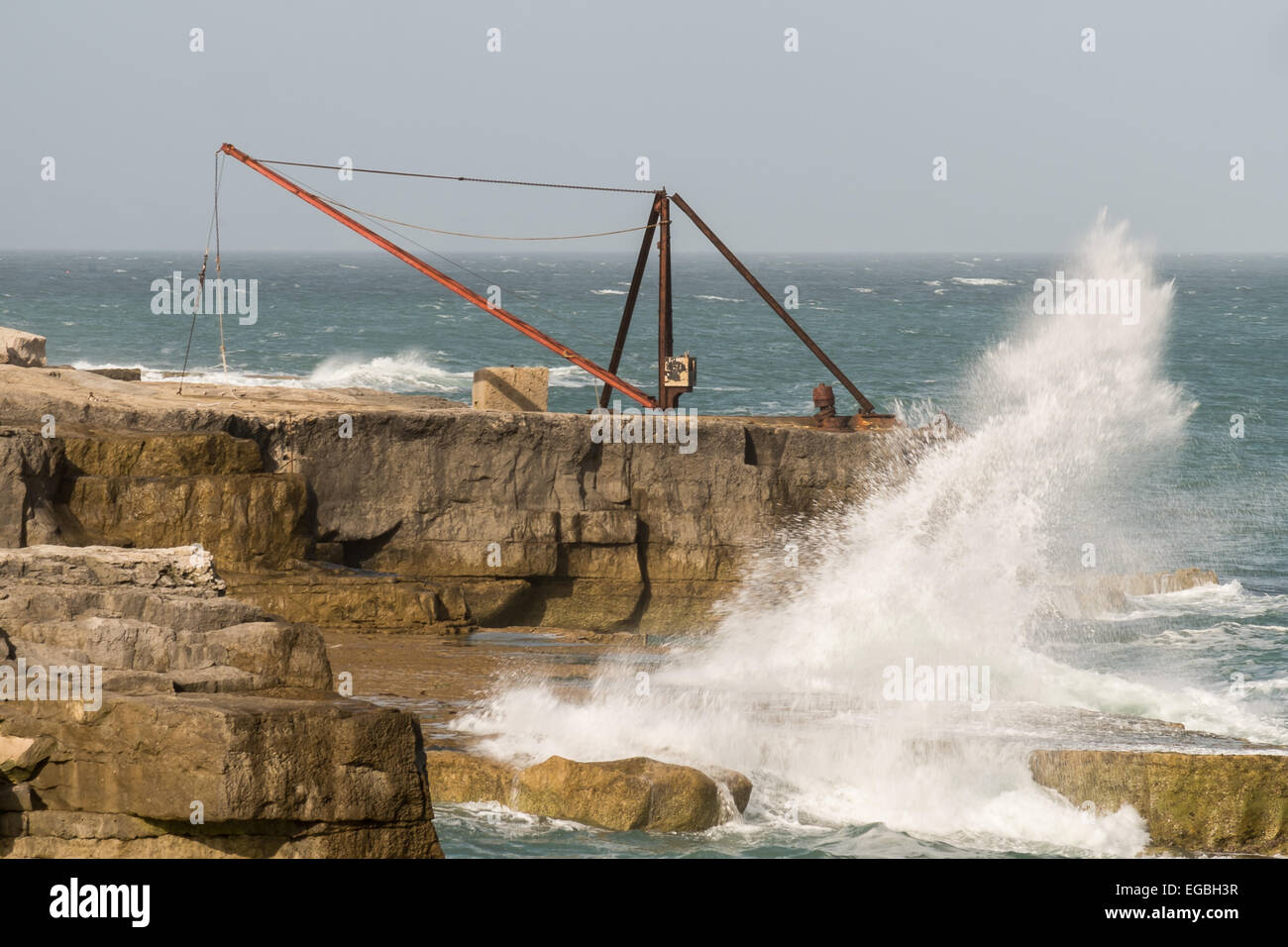 Portland bill storm hi-res stock photography and images - Alamy