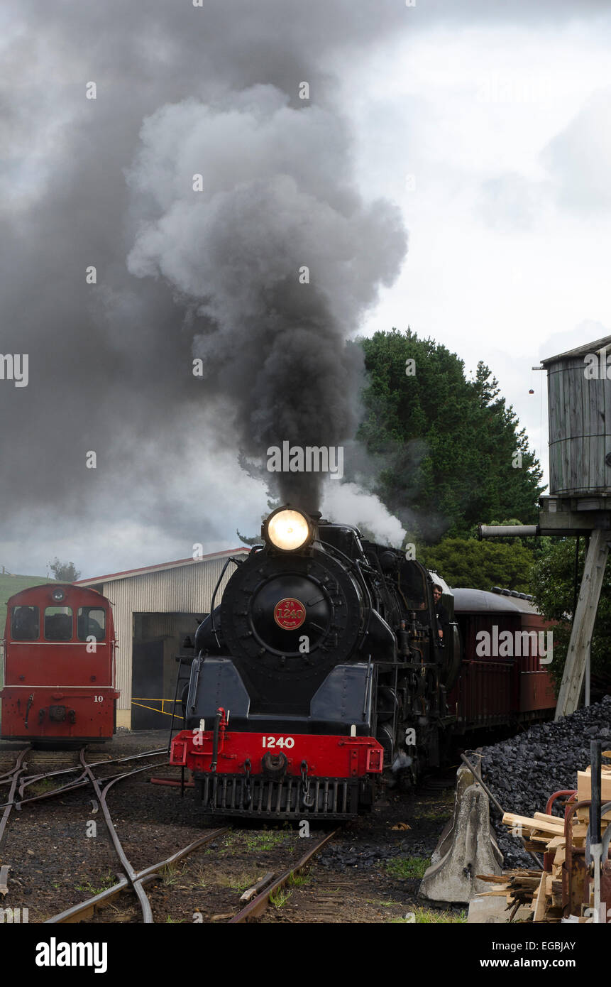 Ja class locomotive at Glenbrook Vintage Railway, Waiuku, Auckland ...