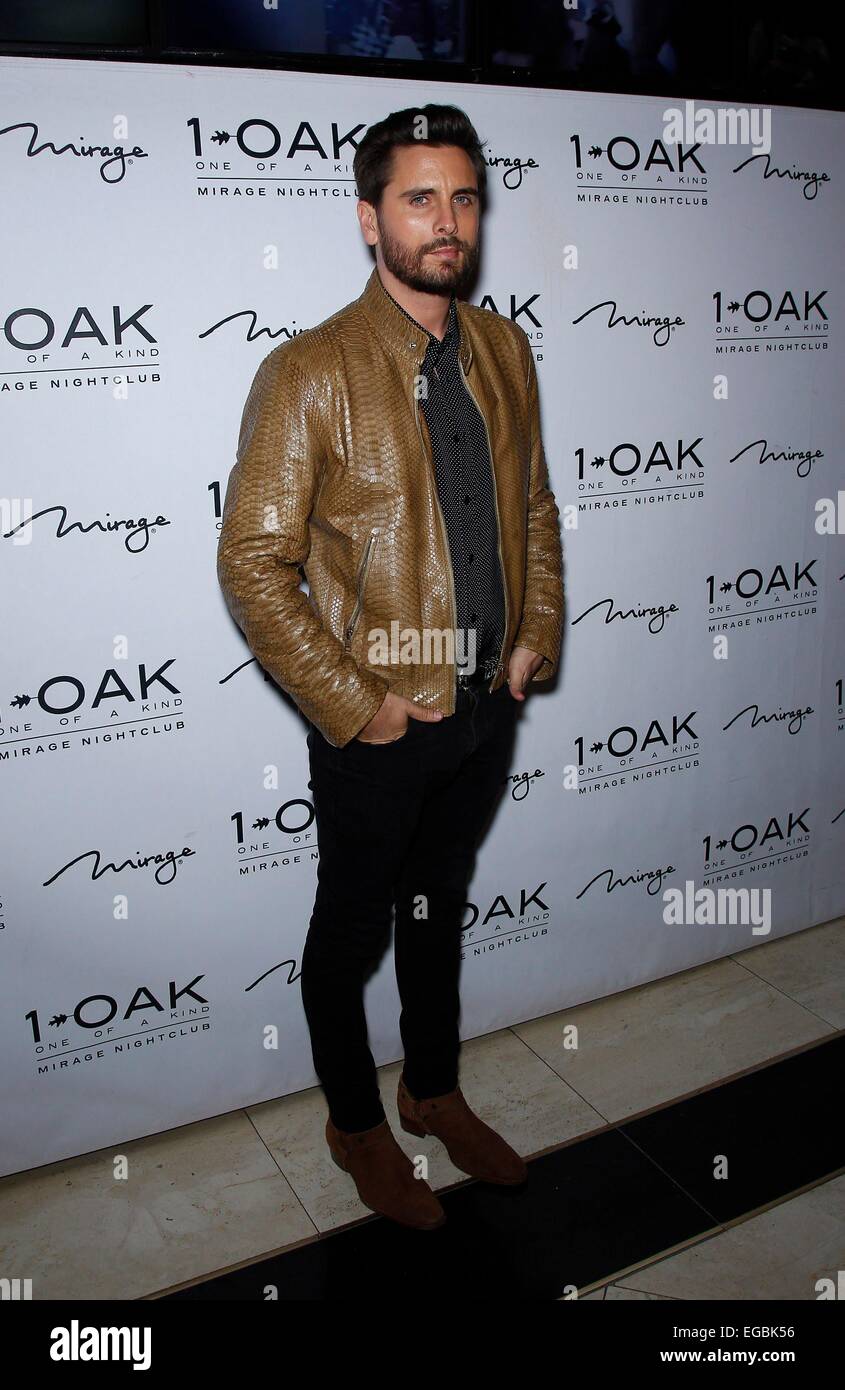 Las Vegas, NV, USA. 21st Feb, 2015. Scott Disick at arrivals for Scott ...