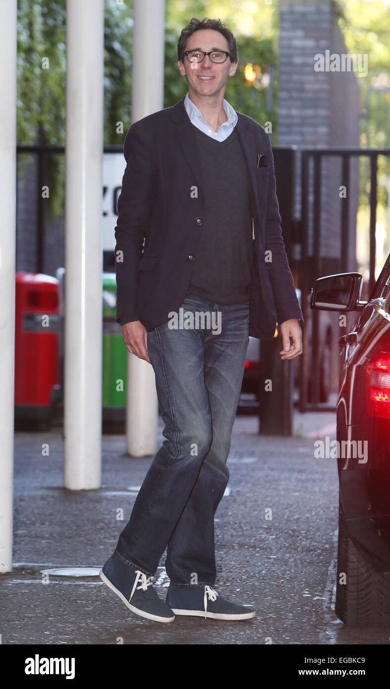 Guy Henry outside ITV Studios today Featuring: Guy Henry Where: London ...