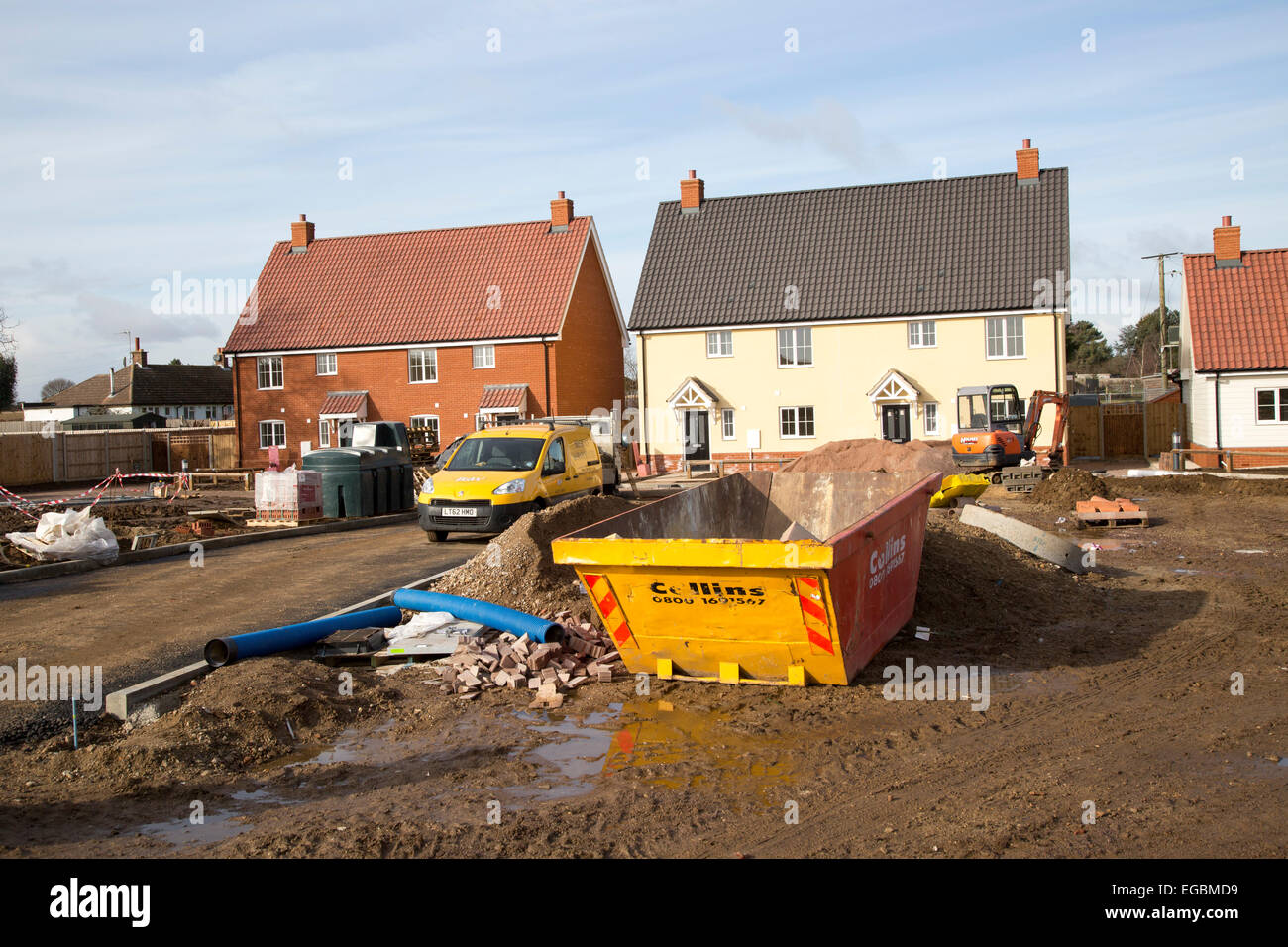 New build houses uk hi-res stock photography and images - Alamy