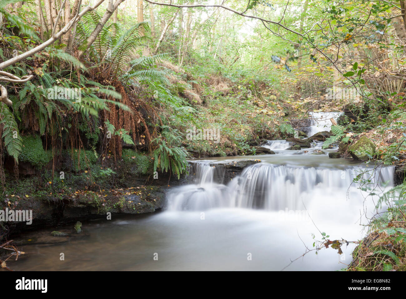 Nature : waterfall, moving water Stock Photo - Alamy
