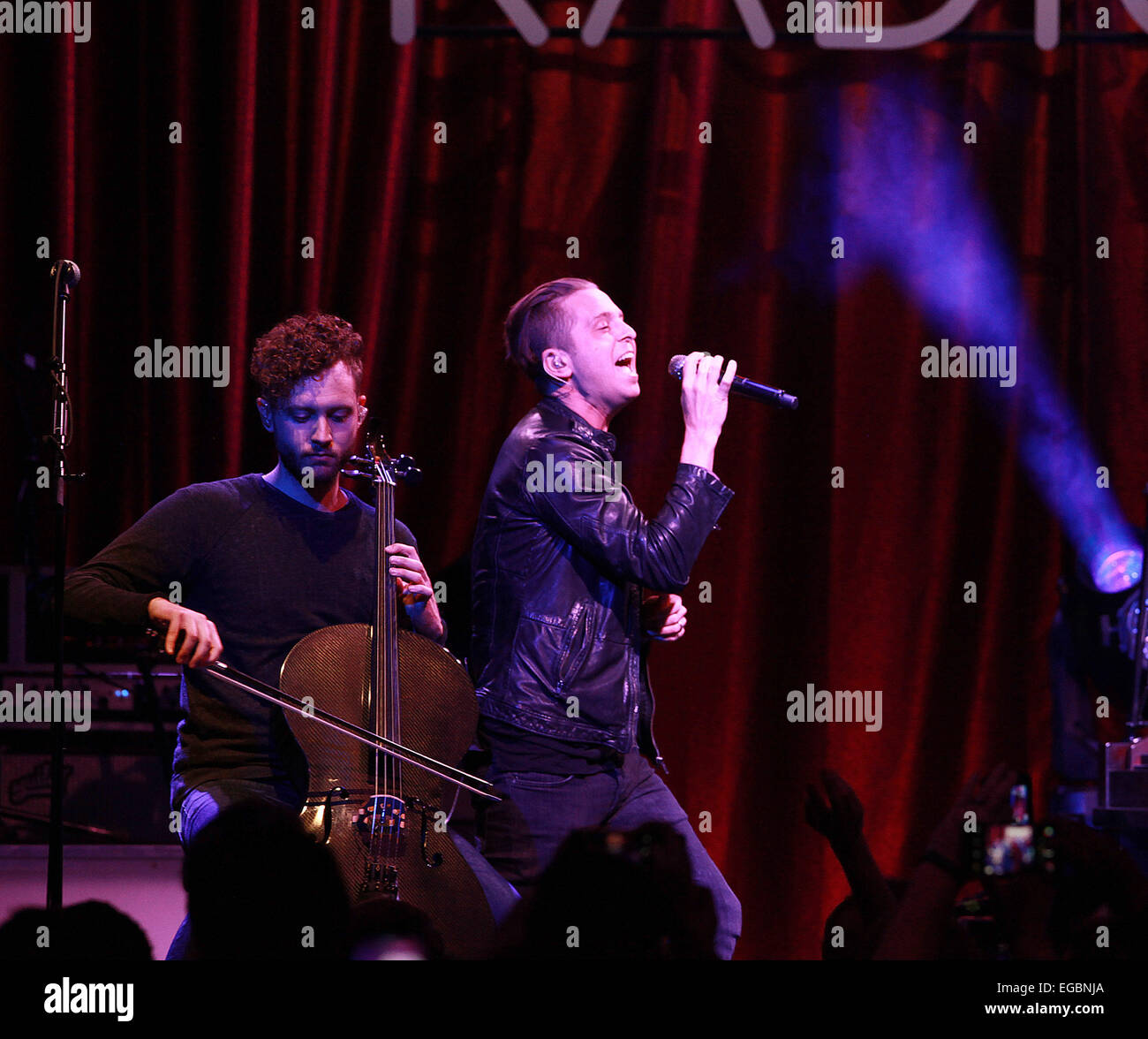 Las Vegas, Nevada, USA. 22nd Feb, 2015. Ryan Tedder, lead singer of one ...