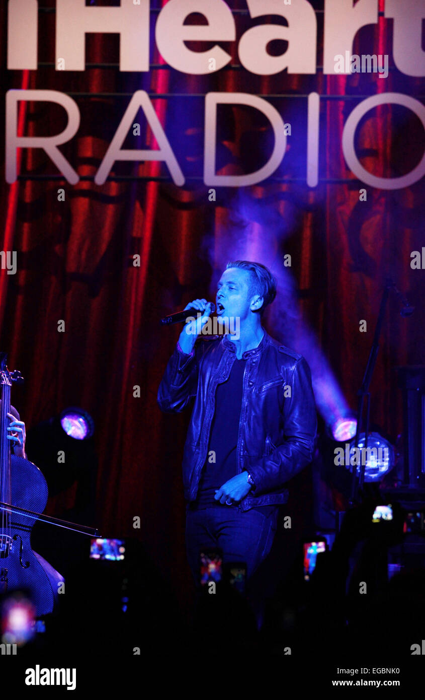 Las Vegas, Nevada, USA. 22nd Feb, 2015. Ryan Tedder, lead singer of one ...