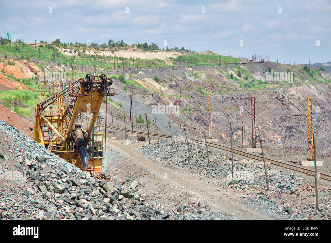 Opencast site hi-res stock photography and images - Alamy