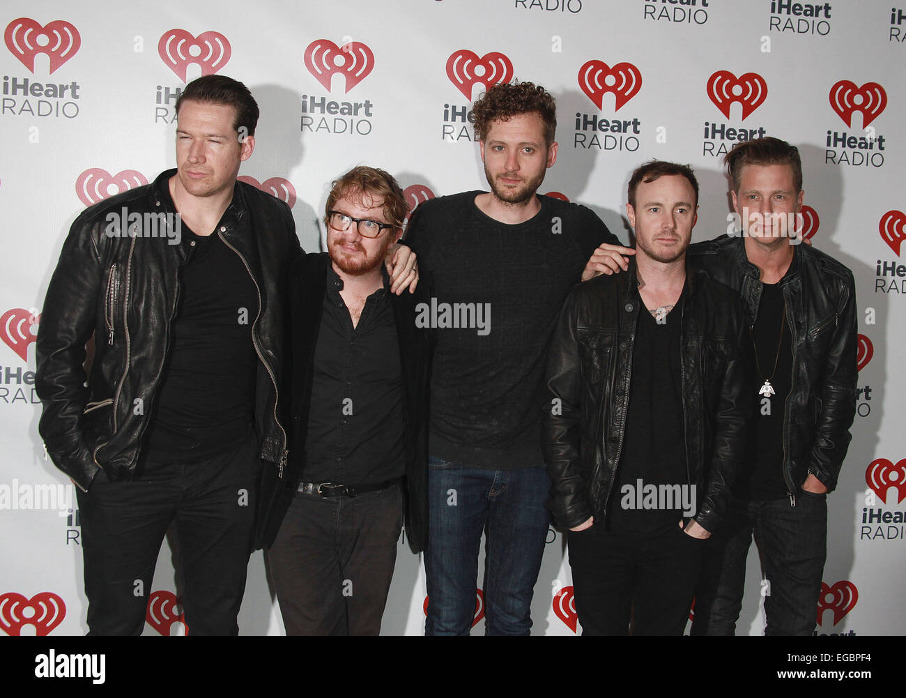 Las Vegas, Nevada, USA. 22nd Feb, 2015. (L-R) Zach Filkins (guitar ...