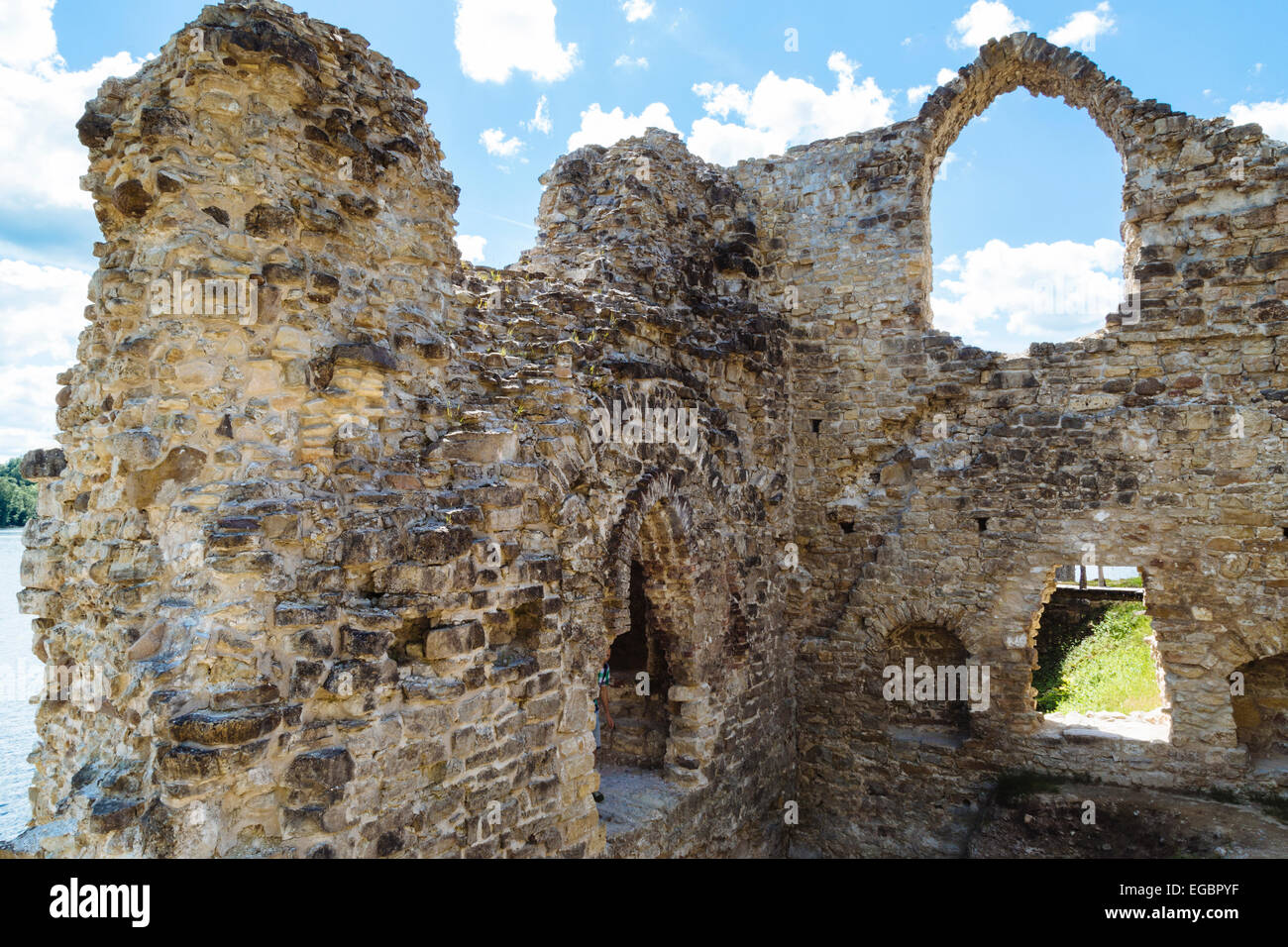 Koknese castle ruins hi-res stock photography and images - Alamy