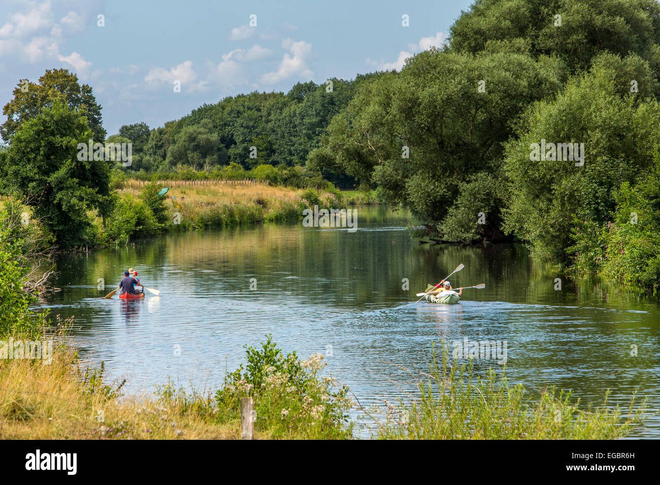 Clouds and canoe hi-res stock photography and images - Alamy