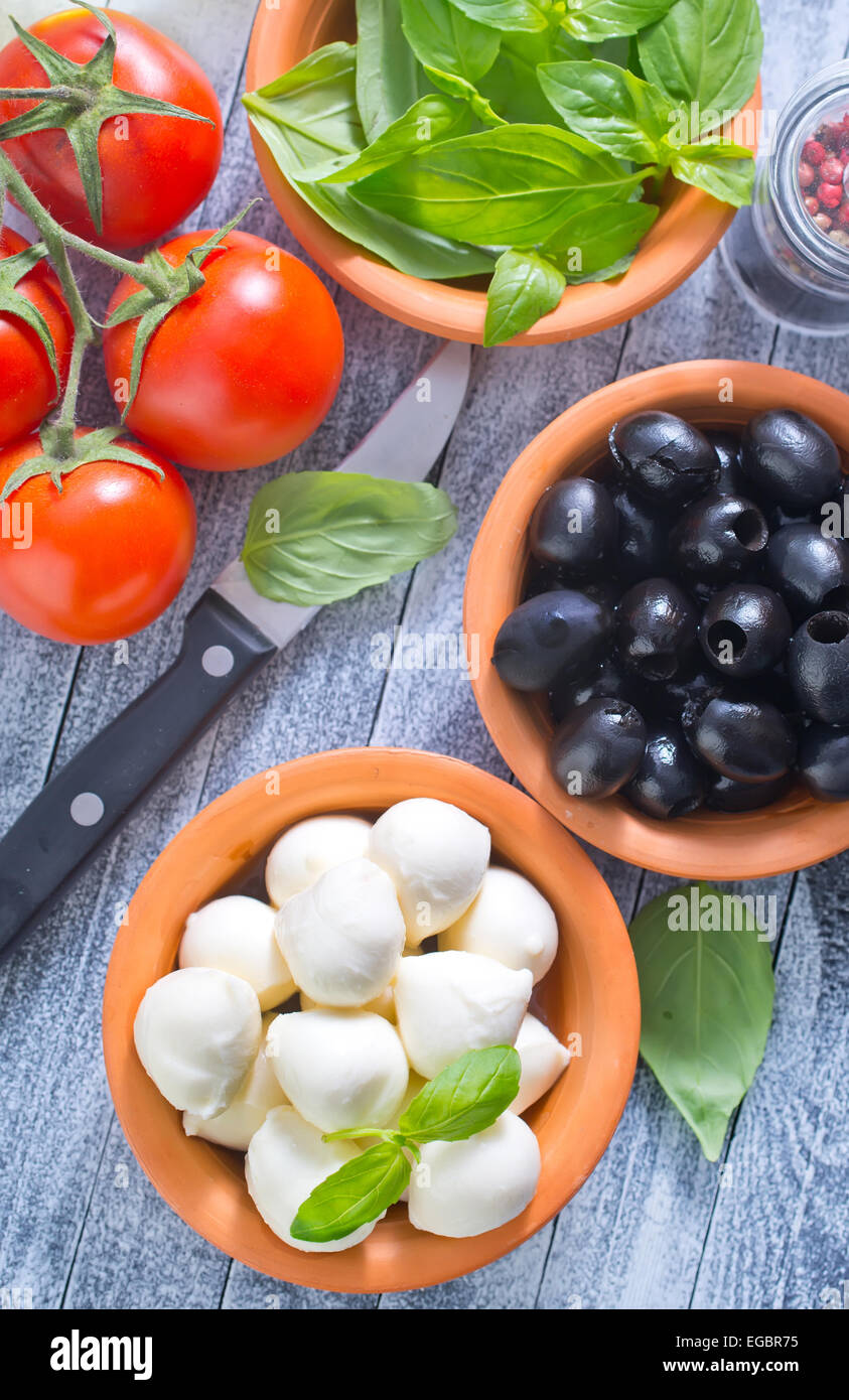 Appetizer basil caprese catering hi-res stock photography and images ...