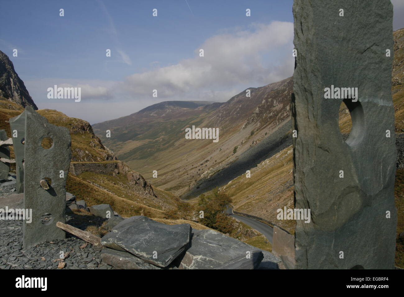 Honister slate mine hi-res stock photography and images - Alamy