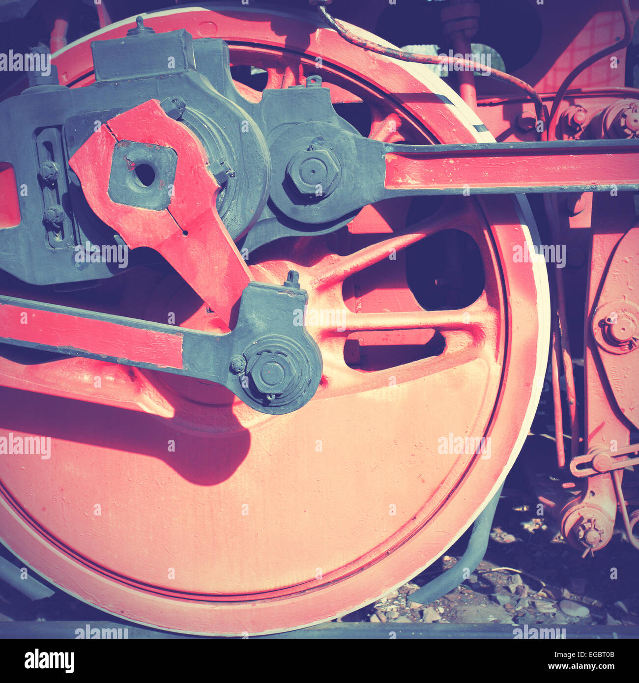 Steam locomotive wheel hi-res stock photography and images - Alamy