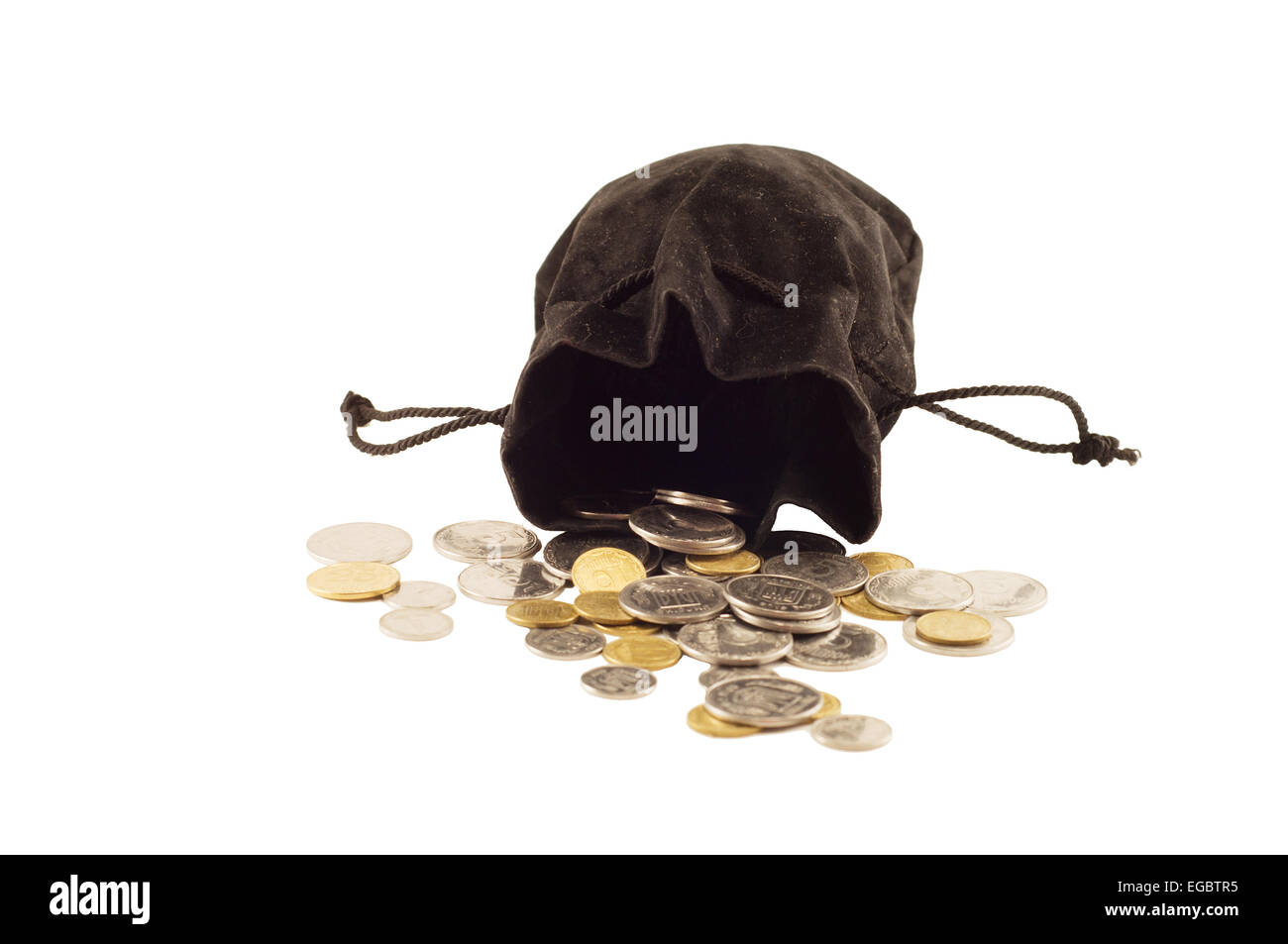 Bag of gold coins hi-res stock photography and images - Alamy