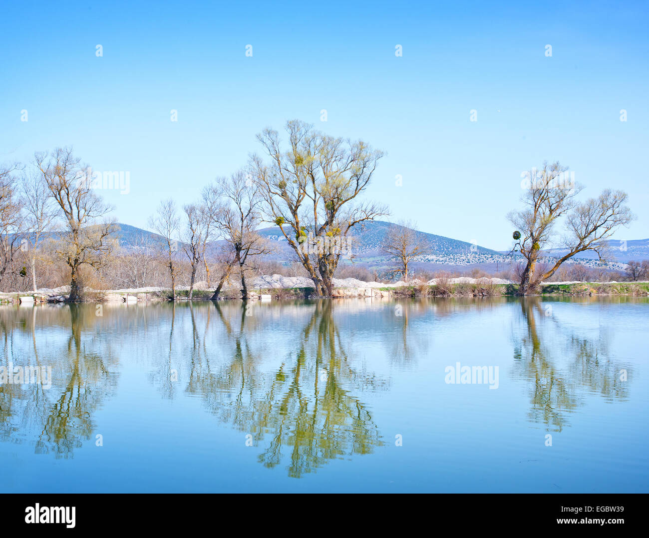 lake in Crimea Stock Photo - Alamy