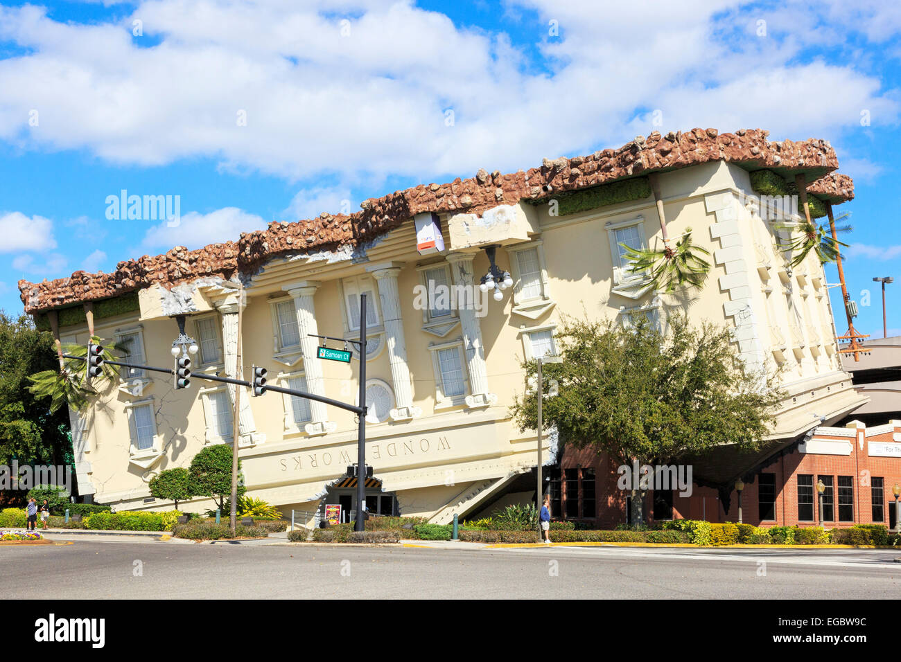 Wonderworks Science museum on International Drive, Orlando, Florida ...