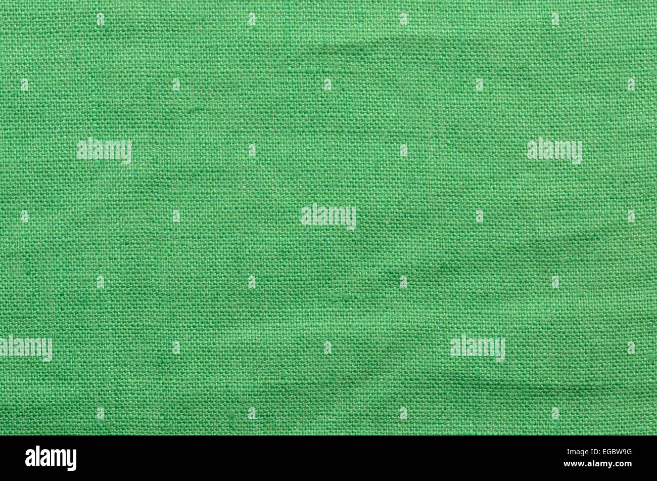 close up green linen cloth background Stock Photo - Alamy