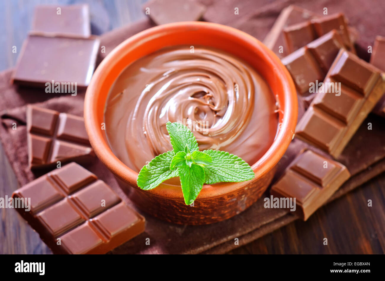 Natural dark chocolate peppermint hi-res stock photography and images ...