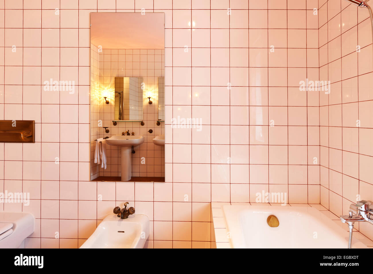 House interior, bathroom Stock Photo - Alamy