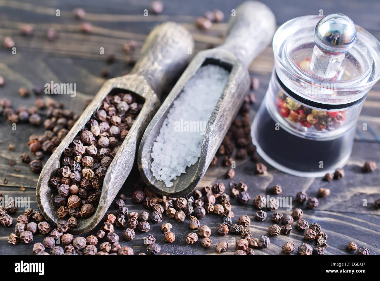 pepper and salt Stock Photo - Alamy