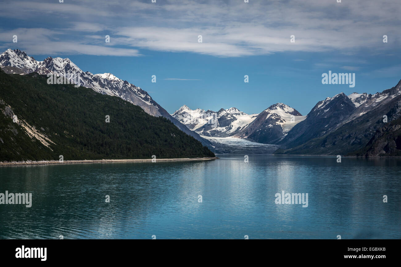 Mountains in Glacier Bay, Alaska, USA, North America Stock Photo - Alamy