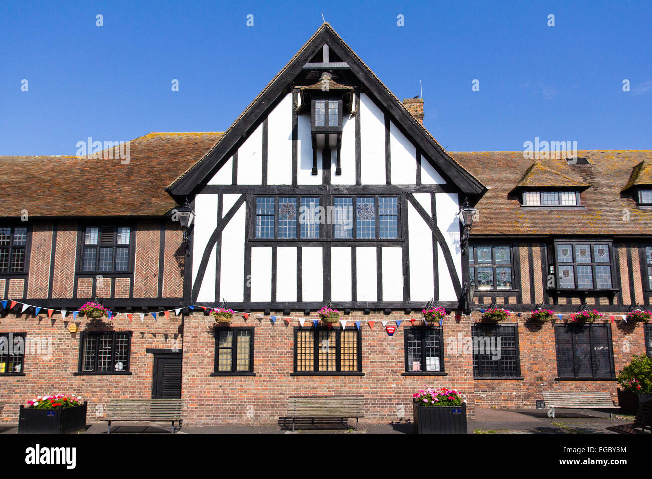 Timber frame brick hi-res stock photography and images - Alamy