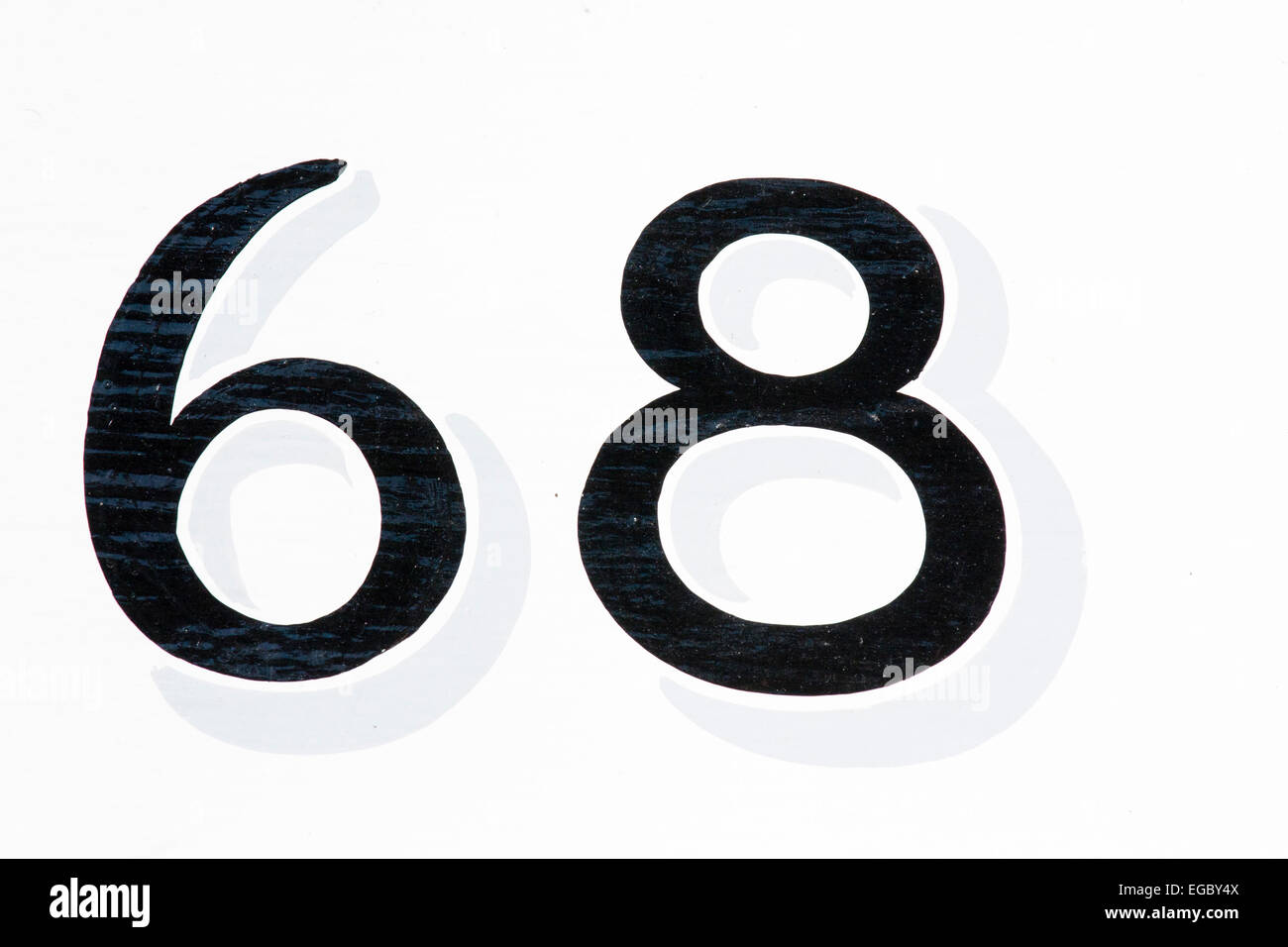 Black painted house door Cut Out Stock Images & Pictures - Alamy