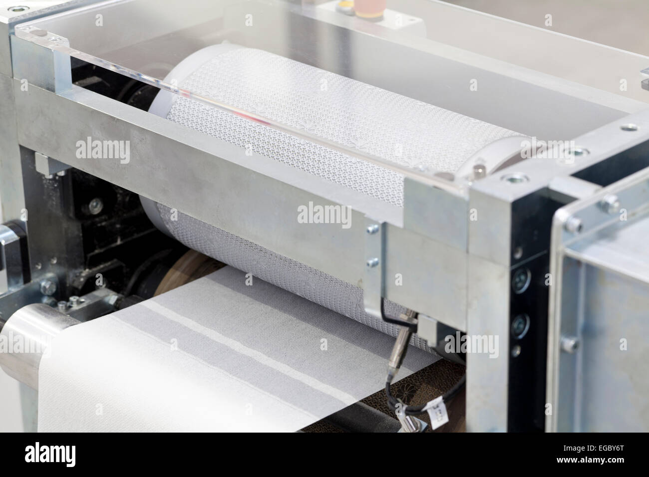 detail of machine for rolls close up Stock Photo - Alamy