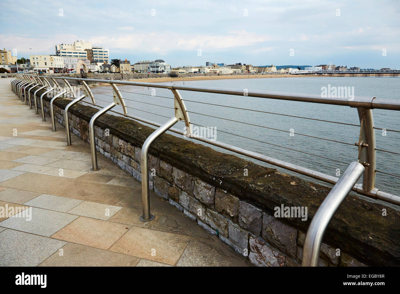 Seafront at Weston-Super-Mare, Somerset Stock Photo - Alamy