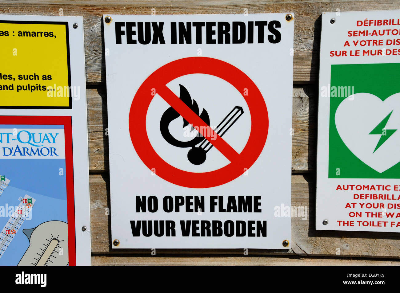 Open Flame Alert Symbol