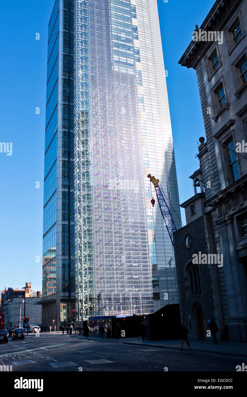 The Heron Tower (officially 110 Bishopsgate) is a commercial skyscraper ...